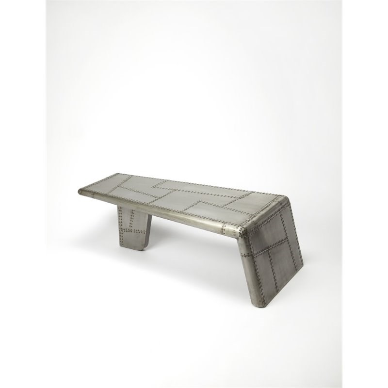 Butler Specialty Industrial Chic Coffee Table in Gray | Homesquare