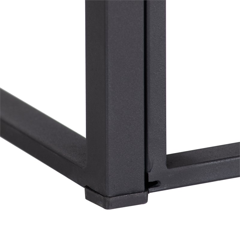 Delia 4-Piece Metal /Steel Frame Patio Set with Gray Cushions | Homesquare