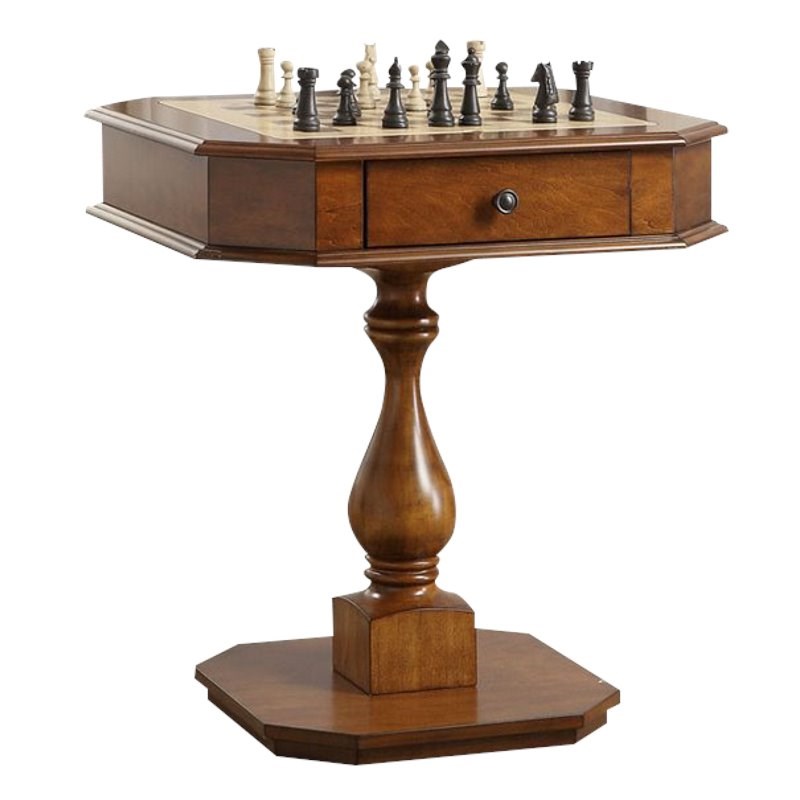 ACME Bishop Game Table in Cherry | Homesquare