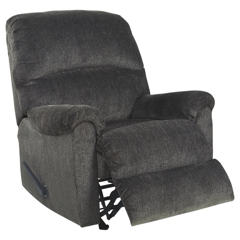 Signature Design by Ashley Ballinasloe Rocker Recliner in Smoke ...