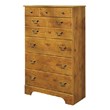 ashley furniture bittersweet wood queen panel bed in light brown - b219 ...