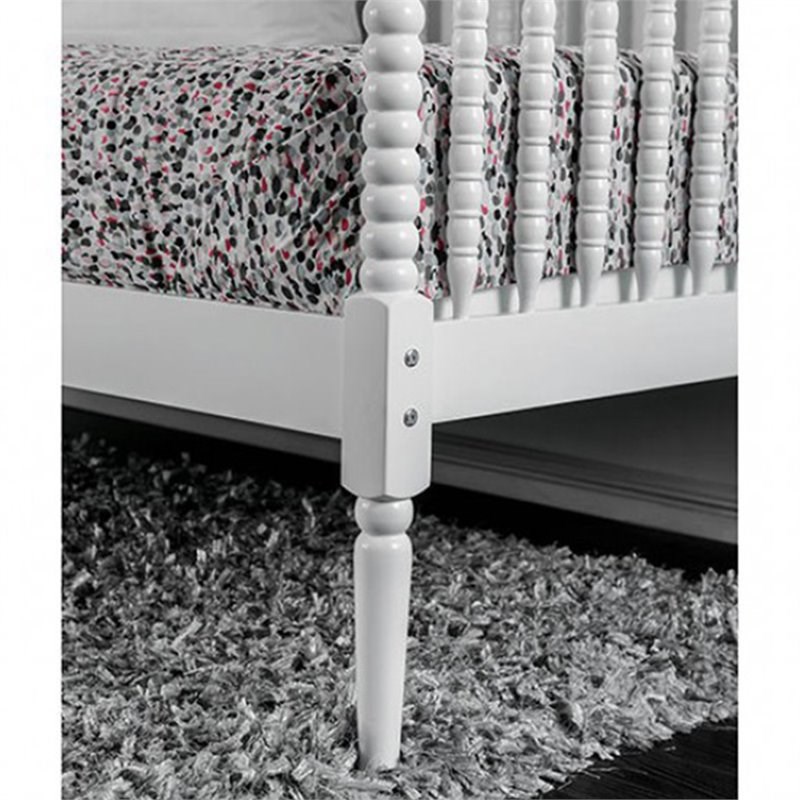 Furniture of America Alec Traditional Wood Spindle Daybed in White ...