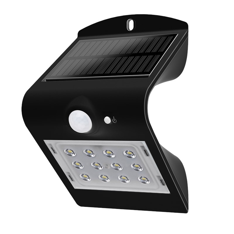 luxen home butterfly-style solar step motion sensor light - whsl454