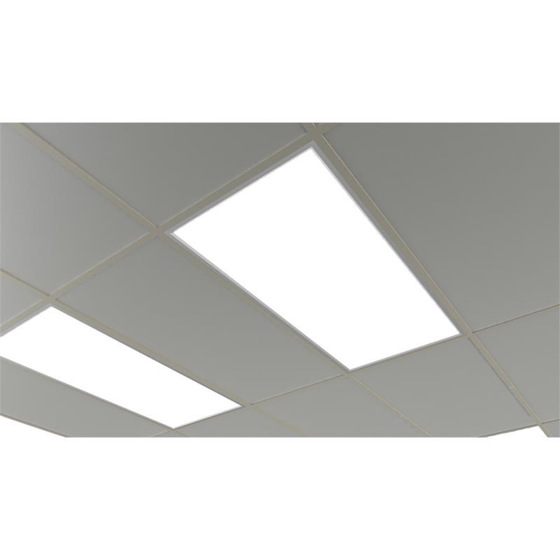 eSenLite 2ft.x4ft. 6300LM LED Commercial Flat Panel Ceiling Light ...