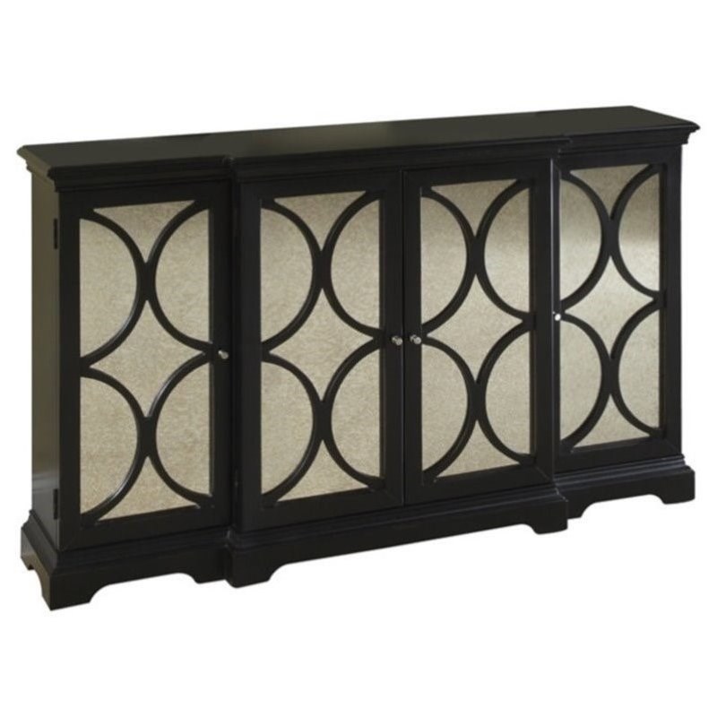 pulaski accent chest in black - 969152
