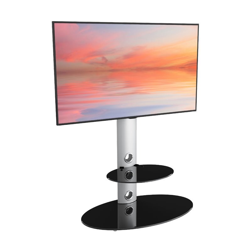 AVF Steel TV Floor Stand with TV Mount Column for 32" to 65" TVs in ...