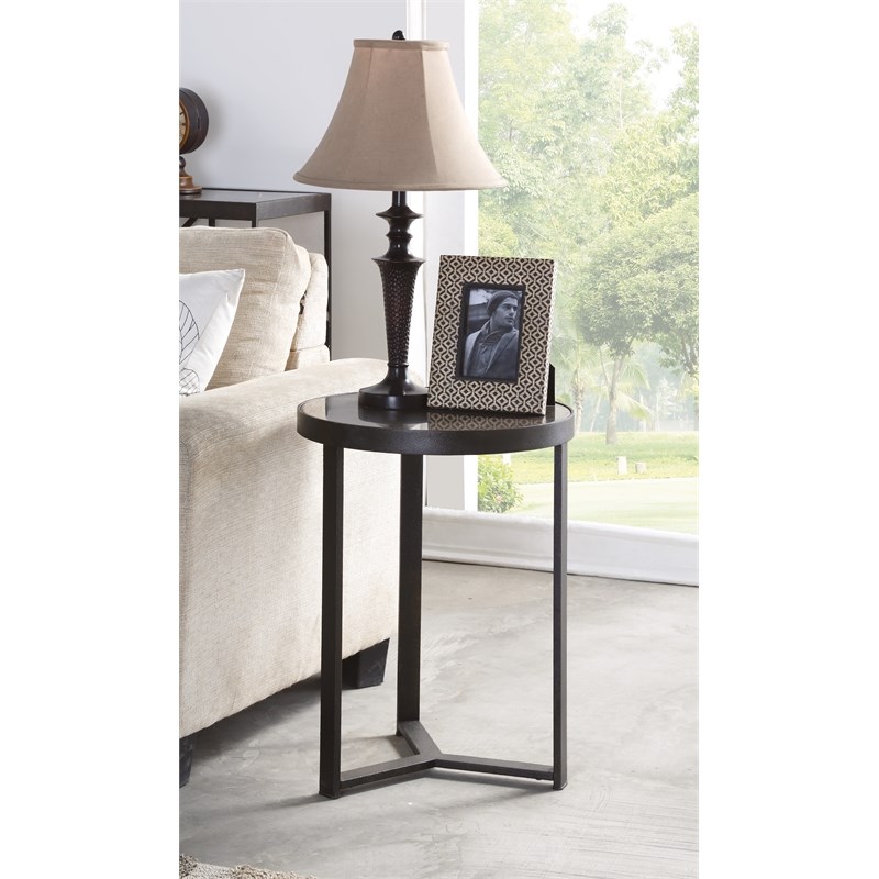 Homestyles Nicole Brown Wood Short Bunching Table | Homesquare